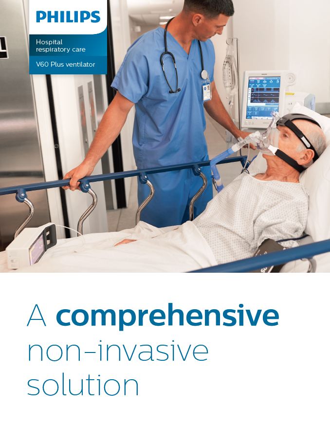 V60 Plus Ventilator - NIV & High Flow Therapy Integration | Philips